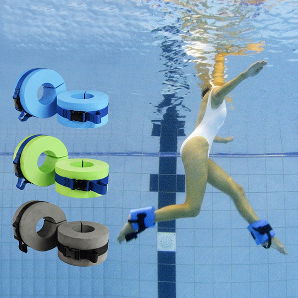 1/2PCS Newest EPS Foam Water Exercise Aerobics Swimming Weights Aquatic ...