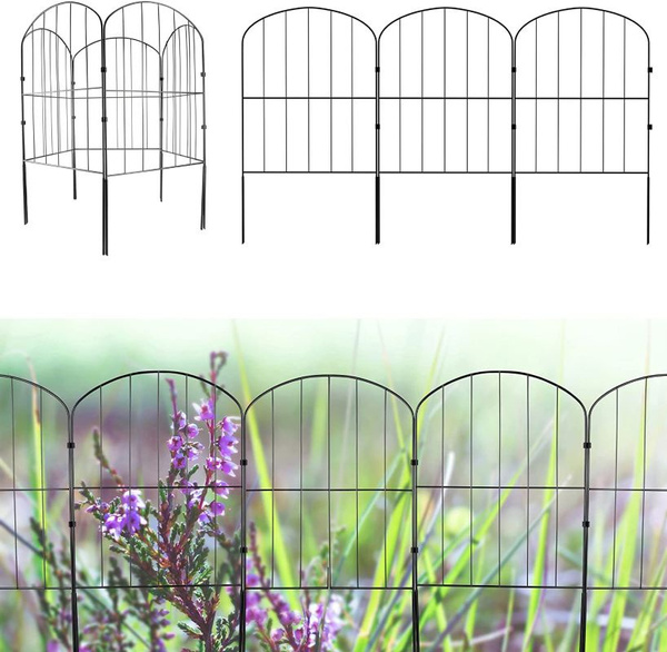 Iron Wire Fence Garden Fence 10 Pack Total 10ft X 24in Rustproof Iron