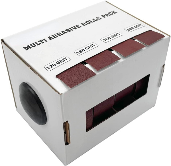 Emery Cloth Roll 4 Grits Abrasive Sandpaper Rolls Long Abrasive Sand ...