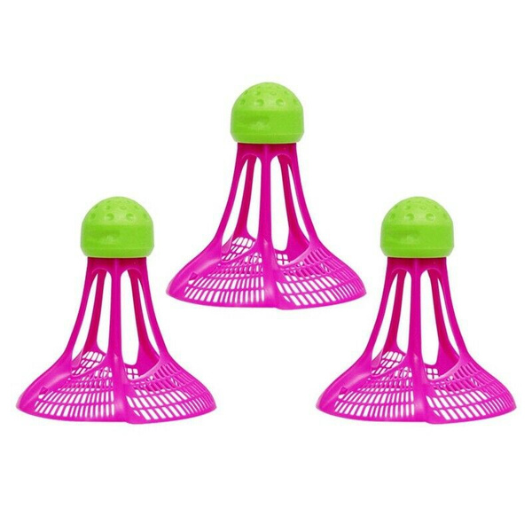 3PCS Windproof Badminton Outdoor Badminton Plastic Ball Nylon ...