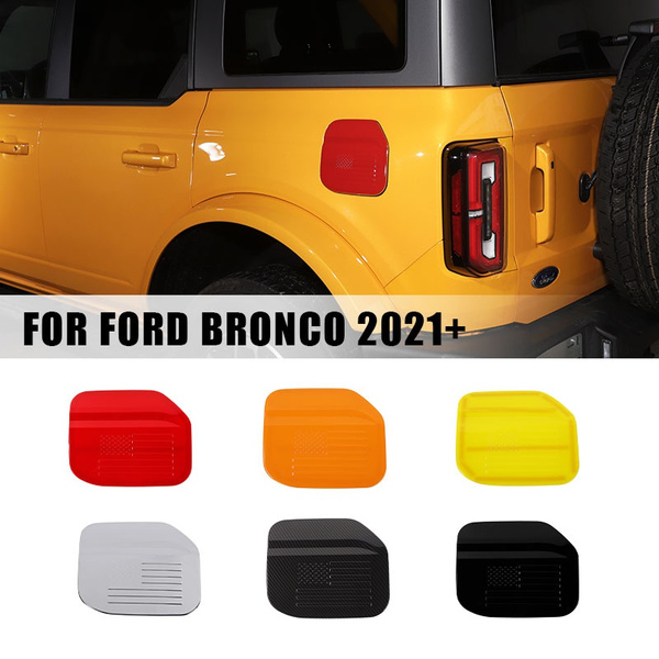 ABS Fuel Gas Tank Cover Trim Fuel Filler Gas Tank Door Cap Protector ...