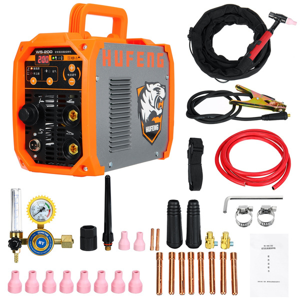 10-200A 220V 2 in1 WS-200 TIG/ARC Argon MMA Stick Welding Inverter ...