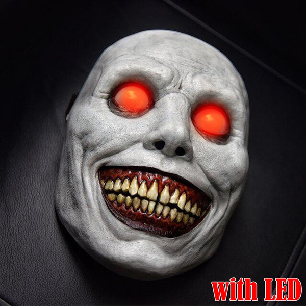 Creepy Halloween Mask Smiling Demons Horror Face Masks The Evil Cosplay ...