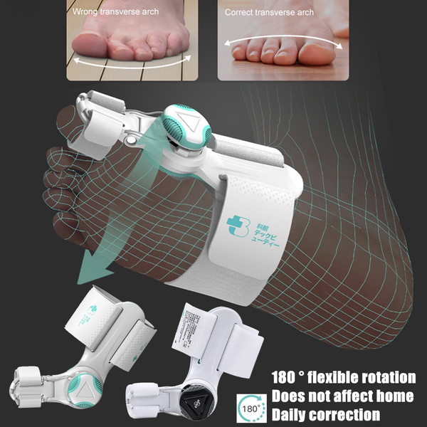 Bunion Splint Big Toe Straightener Adjustable Corrector Knob Hallux ...