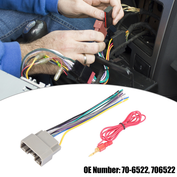 70-6522 Car Stereo CD Player Wiring Harness Set Wire Radio Adapter Plug ...