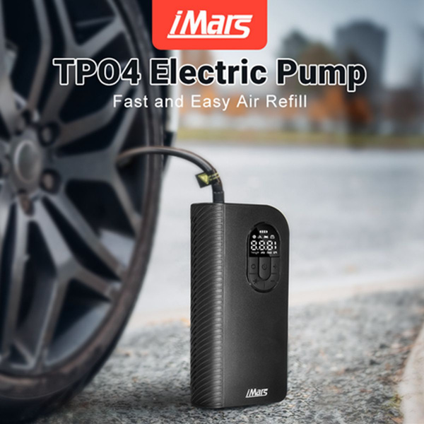 iMars Wireless Portable Air Pump Car Air Compressor Portable Auto ...