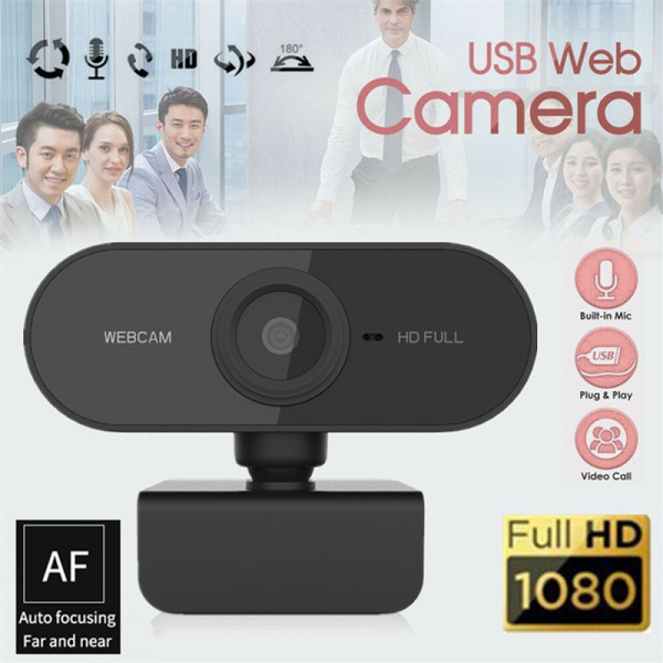 Webcam Full HD 1080/720P(Option to buy Resolution) Web Camera For PC Computer Laptop USB Web Cam ...