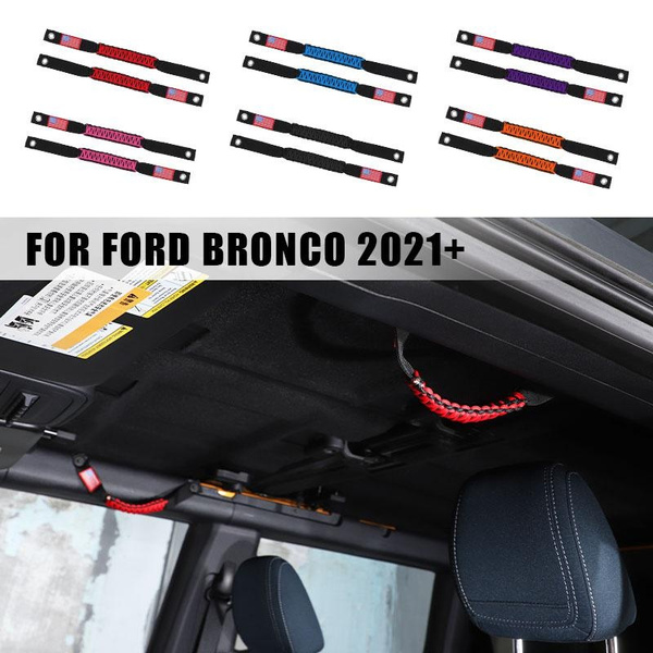 Us Flag Style Car Roof Handle Braided Rope Handle Grib Bar Top Handle ...
