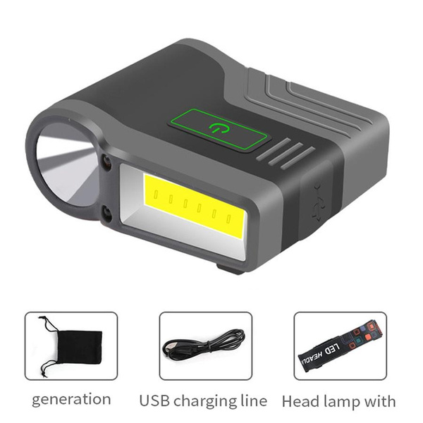 Headlamp Hat Light LED Clip on Cap Lights Torch Mini Flashlight ...