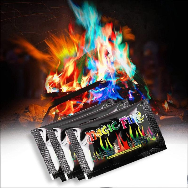 Magical Flames Create Colorful & Vibrant Flames for Fire Pit (5/10/20 ...