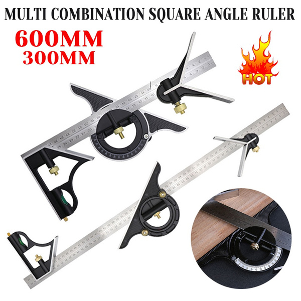 Square Right Angle Ruler Protractor Movable Square Woodworking Angle ...