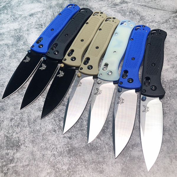 535 Bugout 3.24"" Axis Lock Folding Knife S30V Satin Plain Blade Pocket ...