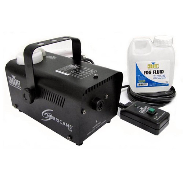 Chauvet DJ Hurricane Pro Fog Smoke Machine with Fog Fluid and Remote ...