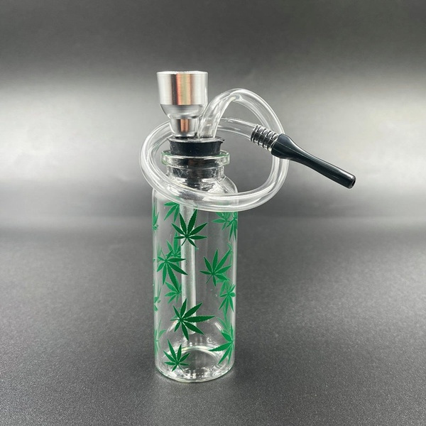 1pc Weeds Glass Pipe Water Pipe Filter Water Pipe Weeds Portable Hookah ...