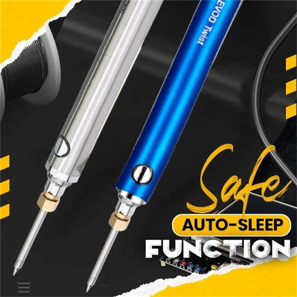 4 Colors Wireless Charging Iron USB 5V Wireless Rechargeable Soldering Irons 510 Interface ...