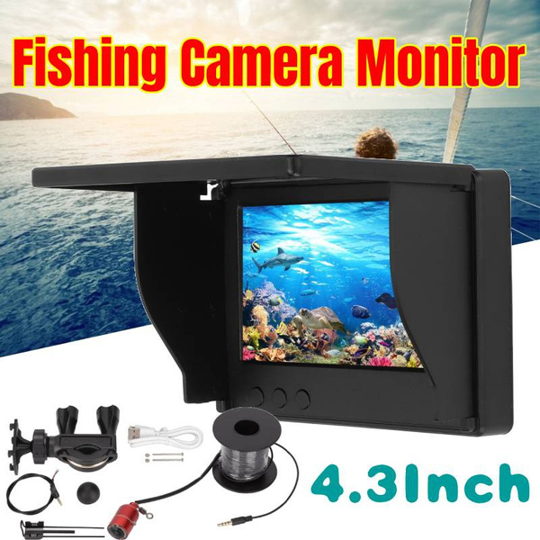 Fishing Camera Monitor, Underwater Fishing Camera Kit With 4.3in LCD ...