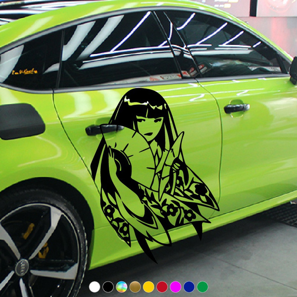 Car Decals 1 Pair Set Car Stickers Geisha Massive Car Jdm Drift Jap