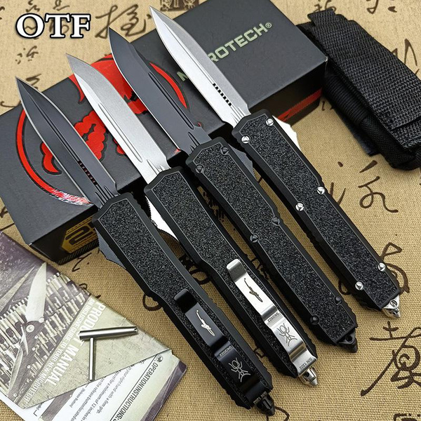 NEW Makora OTF Automatic Knife Signature Series Black D/A Double Action ...