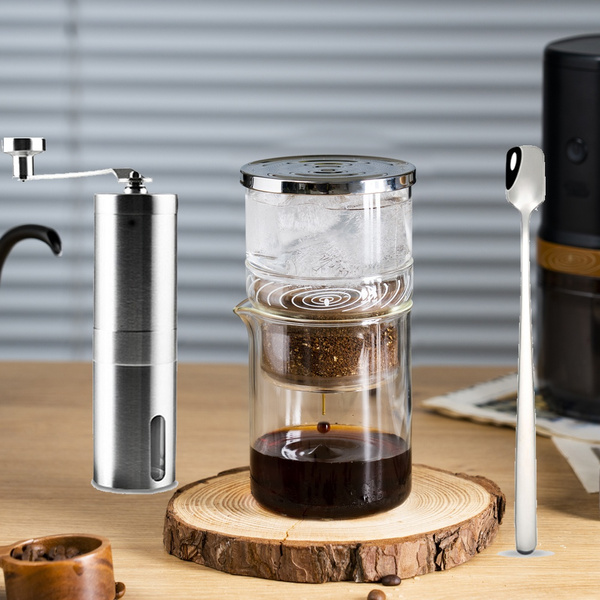 iCafilas Coffee Maker Cold Drip Ice Brew Pot Glass Machine Iced Slow ...