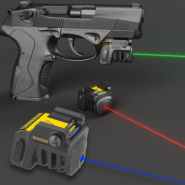 Green/Red/Blue Rechargeable Pistol Laser Sight For Taurus G2C Glock 19 ...