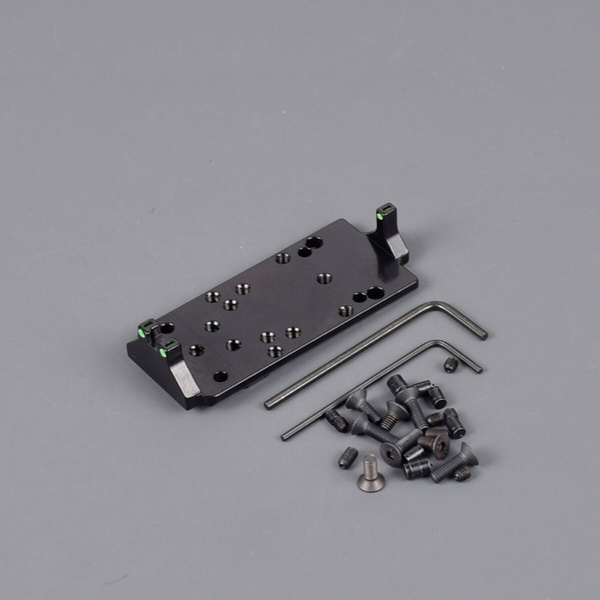 Universal Glok Red Dot Mounting Platform Plate Base Mount For Doctor ...