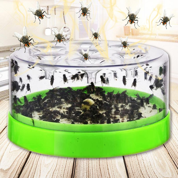 Automatic Fly Trap + 1/5 Pack of Bait Home Garden Fly Trap Restaurant ...