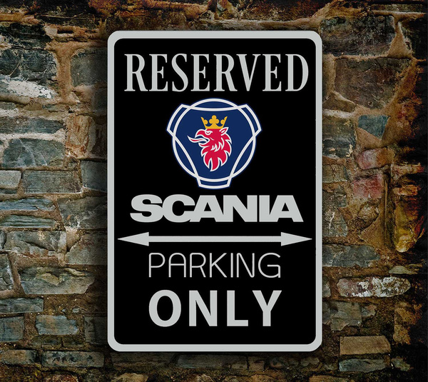 Fashion Scania Garage Sign | Wish