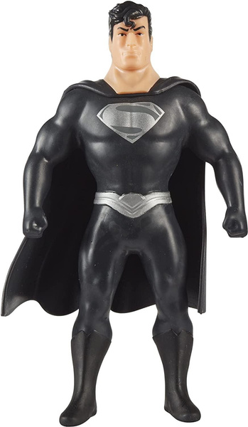 DC Stretch Superman In Black Suit Figure | Wish