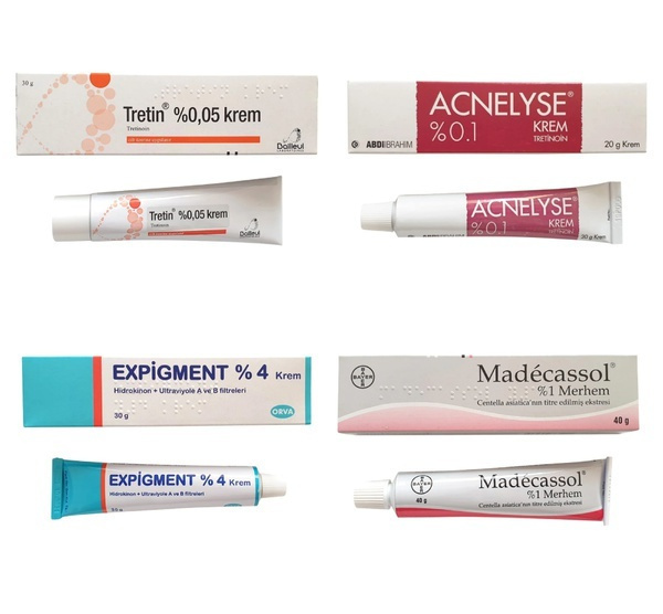 Acnelyse 20g | Tretin 30g | Expigment | Madecassol 40g Sikatrizan Scar ...