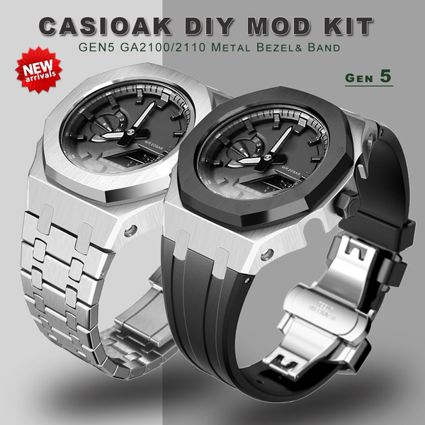 Mod Kit GEN4 Gen5 GA2100 Metal Bezel for Casioak Modification 4th ...