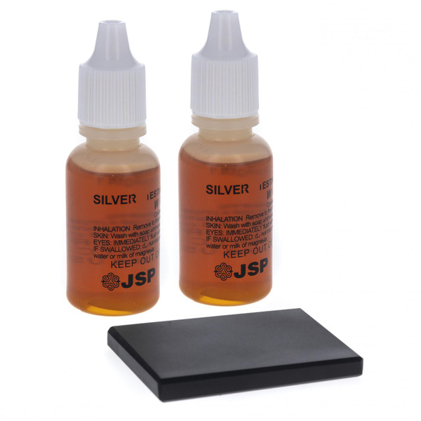 ToolTreaux Silver Testing Kit with Testing Stone, Silver Testing Acid ...