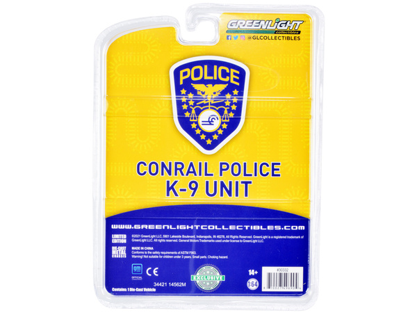 1990 GMC Jimmy Police Vehicle Dark Blue "Conrail Police K-9 Unit ...