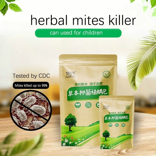 Non-Toxic Herbal Except Bag Women Baby Bed Bugs Cleaner Natural Mite ...