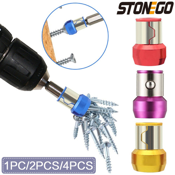 STONEGO 1PC/2PCS/4PCS Magnetic Bit Holder Magnetic Ring Strong ...