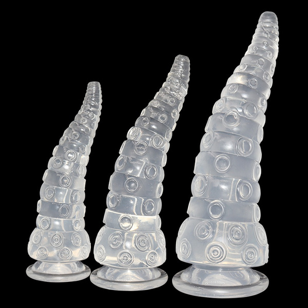 Octopus Tentacle Sucker Anal Plug Dilator Dildos Butt Plug Stimulator