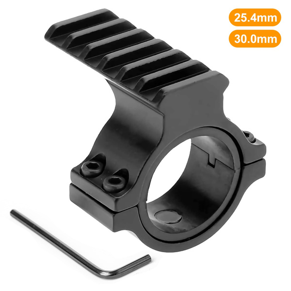 Tactial 25.4mm 30mm Scope Ring Barrel Flashlight Mount Adapter with ...