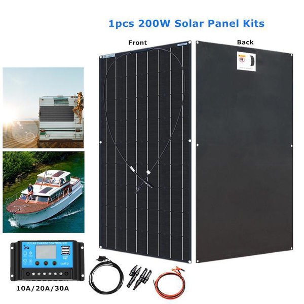 200W Solarmodul Flexible Solar Panel Solare Photovoltaik ...