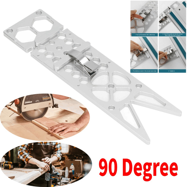 Circular Saw Guide Right Angle Guide Rail For Track Saws - 90 Degree ...