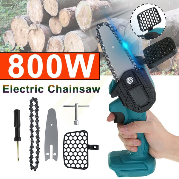 Electric Chain Saw Cordless Pruning Saw Mini Wood Chainsaw One-handed ...