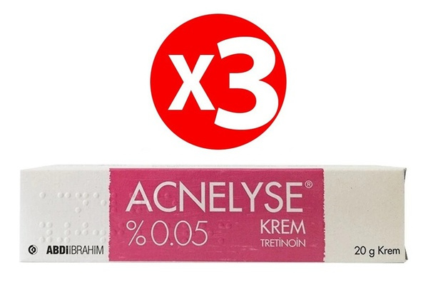 ACNELYSE 0.05 Skin Cream Acne Treatment, Fine Wrinkles and Face Damages ...