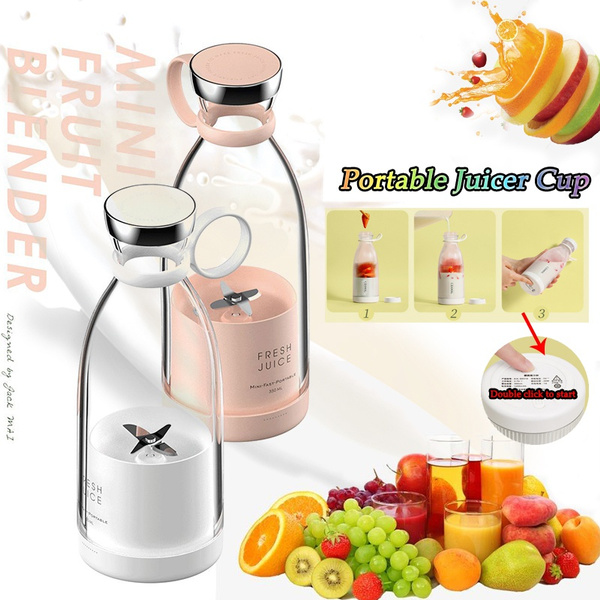 350/300ML Portable Electric Juicer Blender Usb Mini Fruit Mixers ... 350/300ML Portable Electric Juicer Blender Usb Mini Fruit Mixers ...
