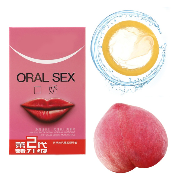 10pcs Box Women Mouth Oral Sex Condom Penis Sleeve Oral Sex Blowjob