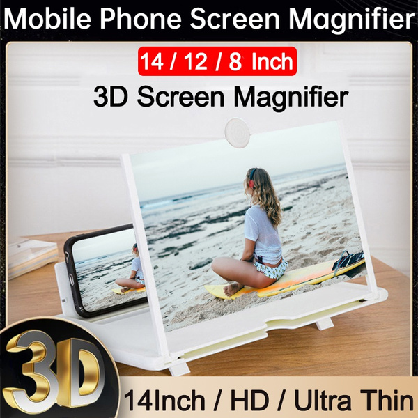 3D Mobile Phone Screen Magnifier HD Video Amplifier Screen Display ...