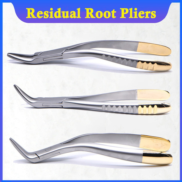 Set Dental Root Fragment Minimally Invasive Tooth Extraction Forcep ...