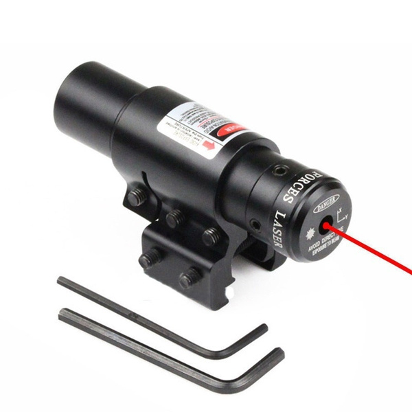 Hunting red dot laser sight with stand for archery compound bow 18-20mm ...