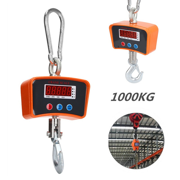 Electronic Hook Scale Digital Display Industrial Crane Scale 1000KG ...