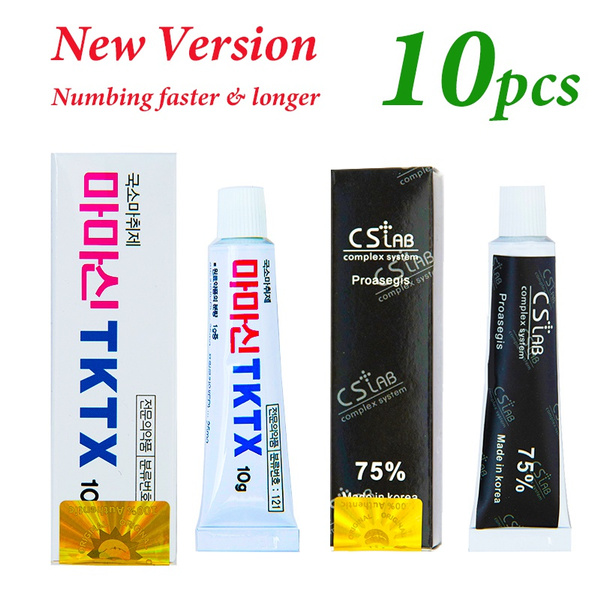 CSLAB 75% / TK 마마신 Fast Piercing/waxing Makeup Cream TK Topical Tattoo ...