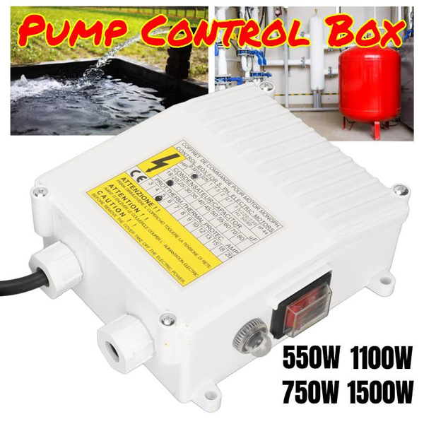 Well Pump 220V Submersible Deep Control Box External Capacitor Box ...