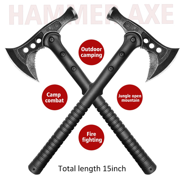 Tactical Hammer Axe Army Outdoor Hunting Tomahawk Camping Survival Machete Hatchet Axes | Wish