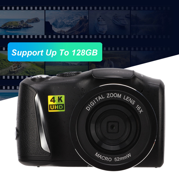 CDR3 4K Digital Camera Ultra HD 48MP Video Camera Vlogging Camera With 16X Digital Zoom 3.2inch ...